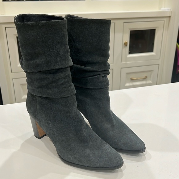 Manolo Blahnik | Shoes | Manolo Blahnik Knight Slouchy Suede Boot ...
